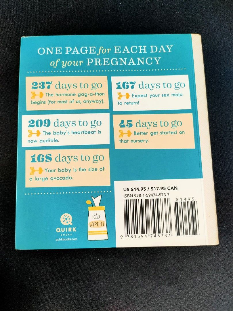 The pregnancy countdown book, Hobbies & Toys, Books & Magazines ...
