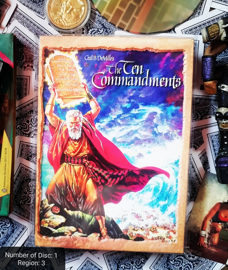 The Ten Commandments DVD Movie Original DVD Movies DVDs Movie For Sale ...
