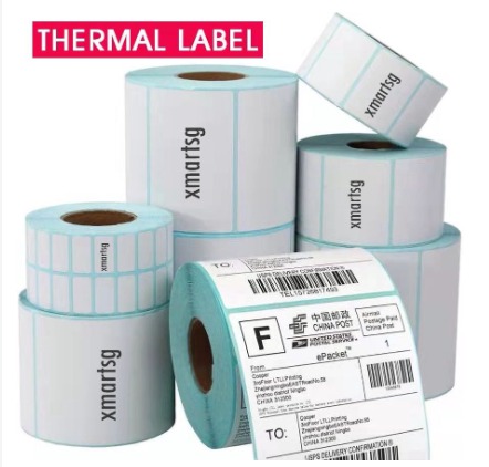 Thermal Label Sticker Paper Roll - Self Adhesive A6 and More for Zebra ...