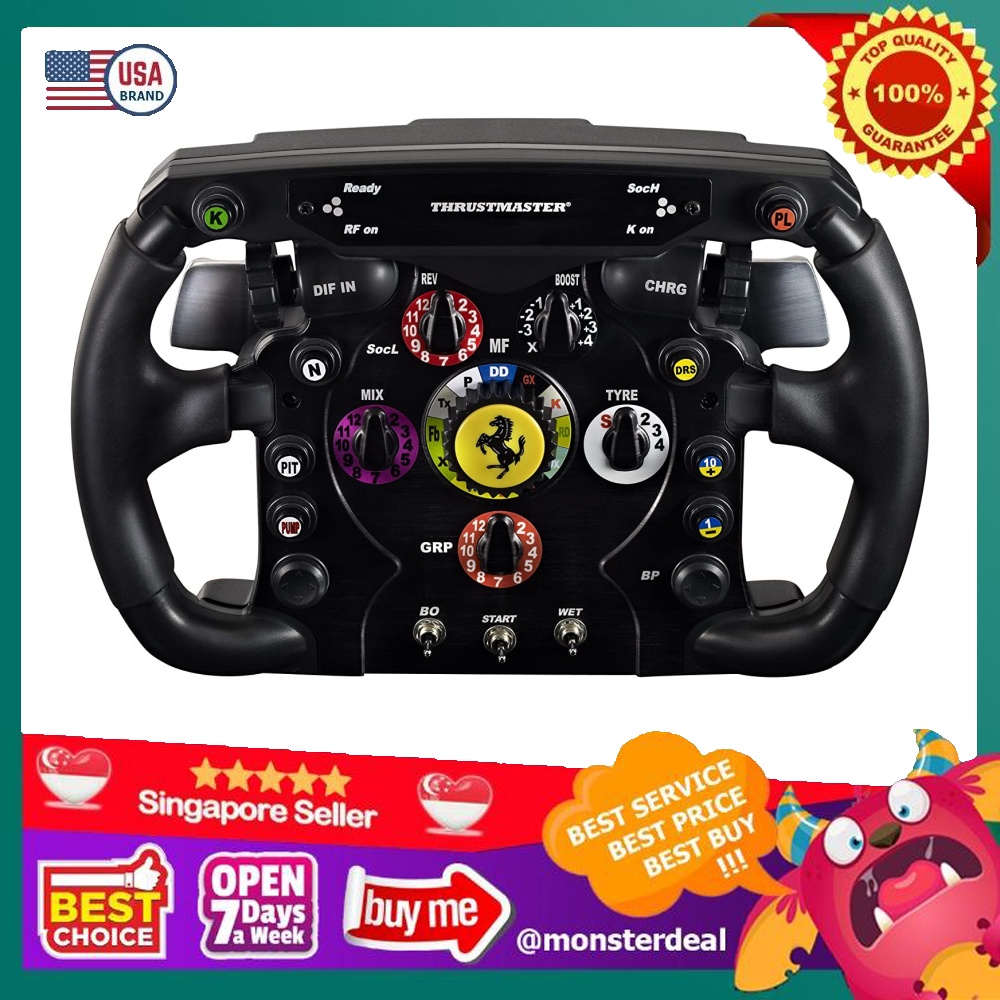Thrustmaster 4160571 FERRARI F1 Official Ferrari licensed - PC/PS 4 ...