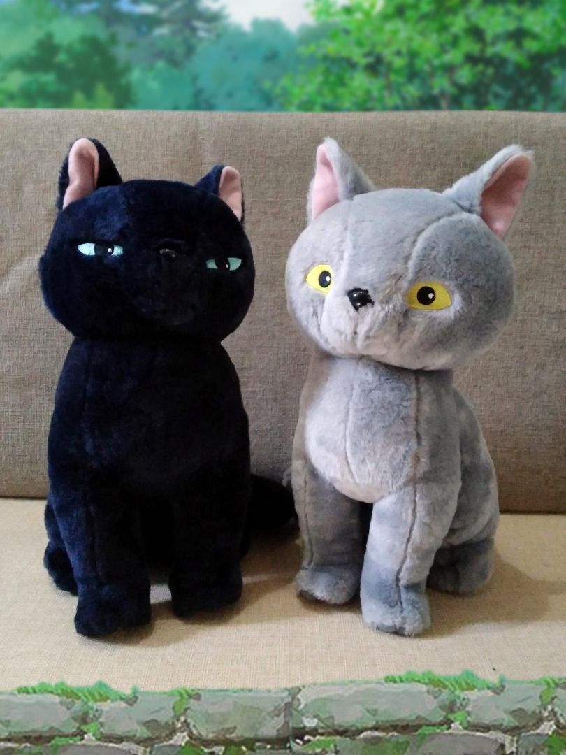 Tib and Gib SET Studio Ponoc / Ghibli Anime Cat Plush Toy (FurYu) on ...