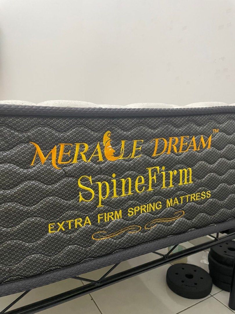 Tilam Super Single dan Katil Single, Furniture & Home Living, Furniture ...