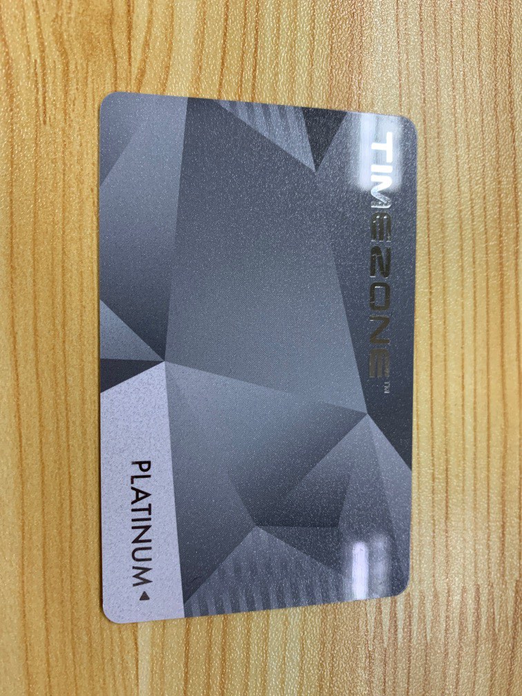 Timezone platinum card, Hobbies & Toys, Toys & Games on Carousell