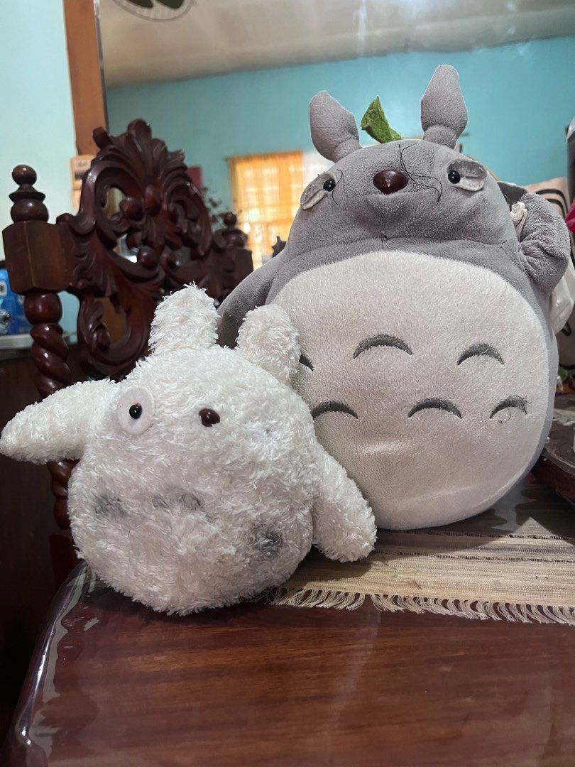 Totoro plushie stuffed toy sold as set, Hobbies & Toys, Toys & Games on ...