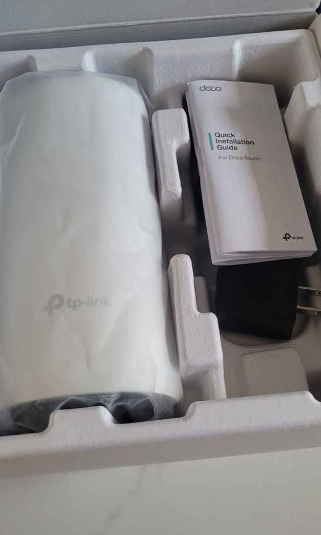 TP Link Deco M4 Mesh x 2 units (Used) w/ 2 wall brackets, Computers ...