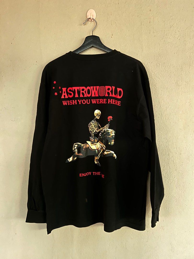Travis Scott Astroworld Merchandise, Men's Fashion, Tops & Sets ...
