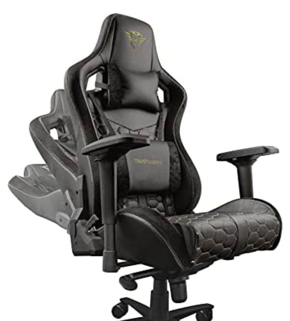 Trust Gaming Chair GXT 712 Resto Pro, Extra Comfortable and Highly ...