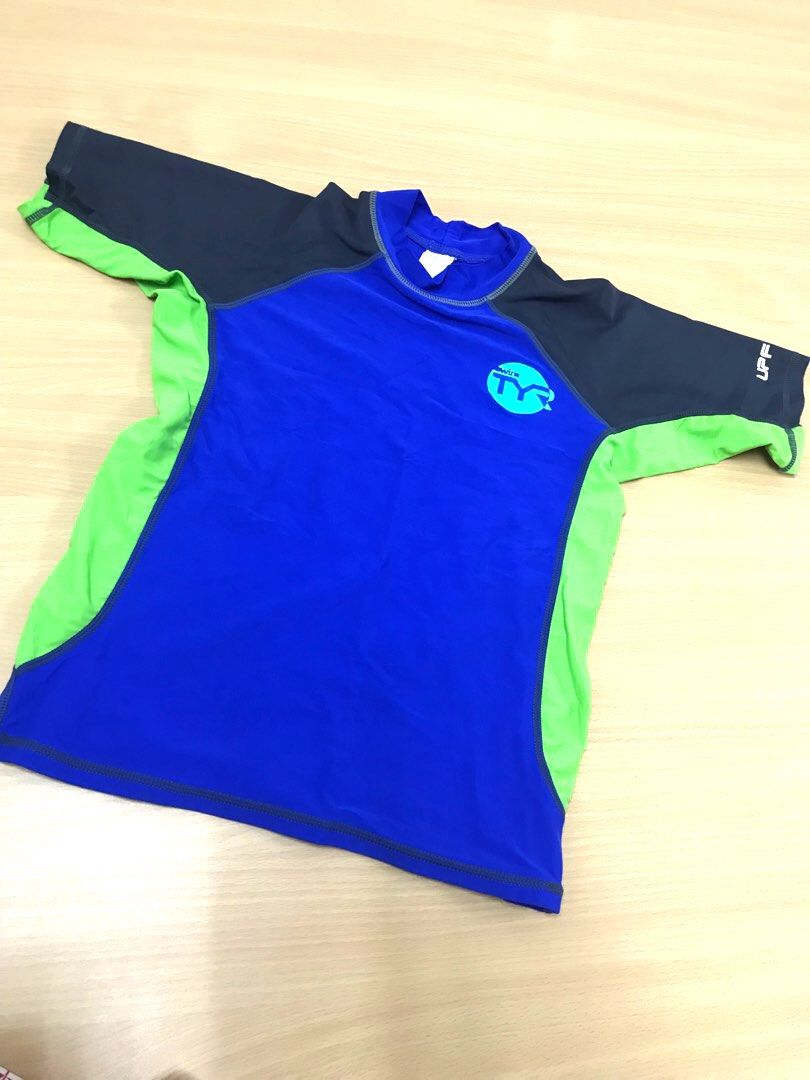 TYR Rashguard and Swim trunks Set #hellosun, Babies & Kids, Babies ...