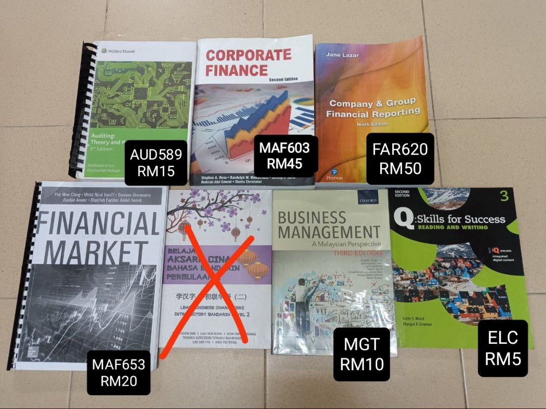 Uitm Accounting Textbook, Hobbies & Toys, Books & Magazines, Textbooks ...