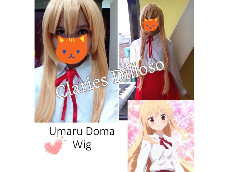 Umaru Doma Wig, Women's Fashion, Watches & Accessories, Hair Accessories on Carousell