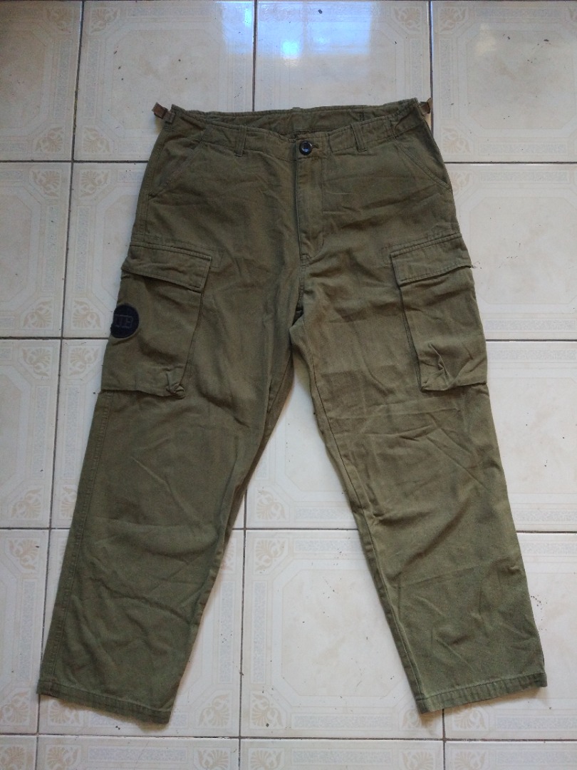 Unbent Cargo Pant 34 actual, Men's Fashion, Bottoms, Trousers on Carousell