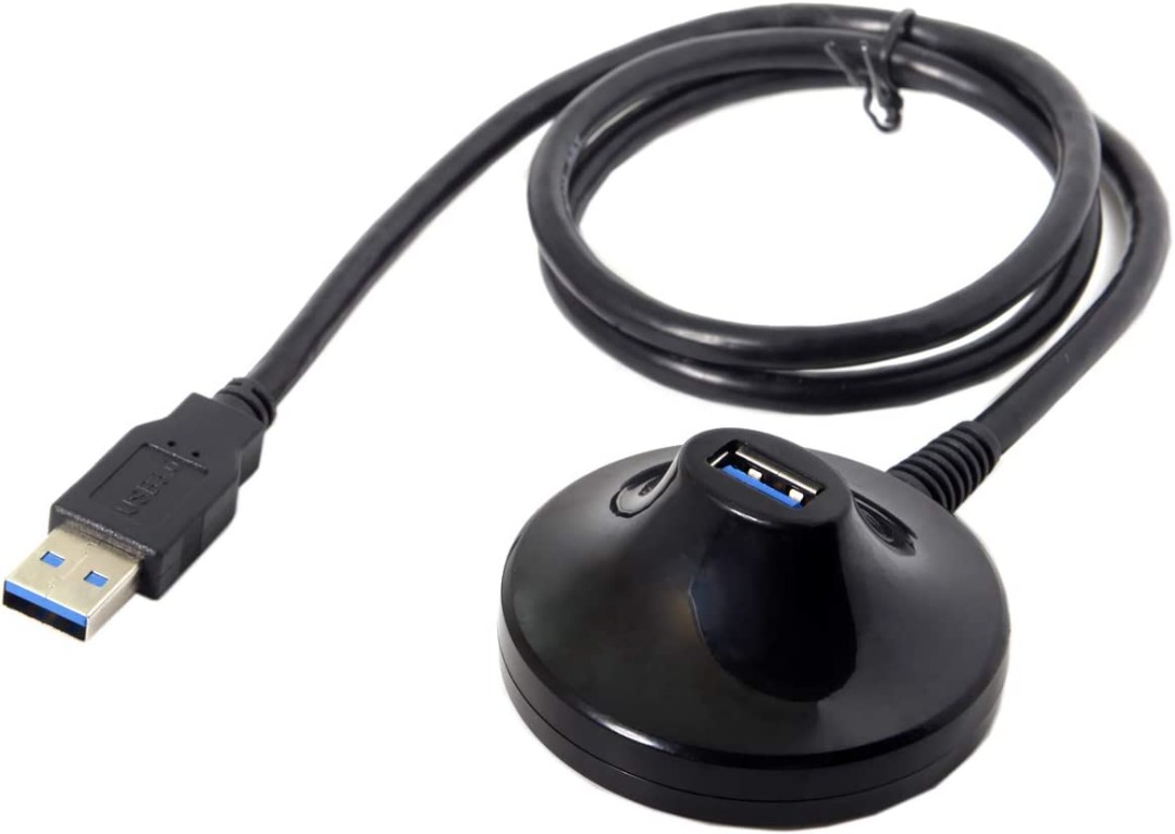 USB 3.0 Type-A Male to Female Extension Dock Station Docking Cable 0.8m ...