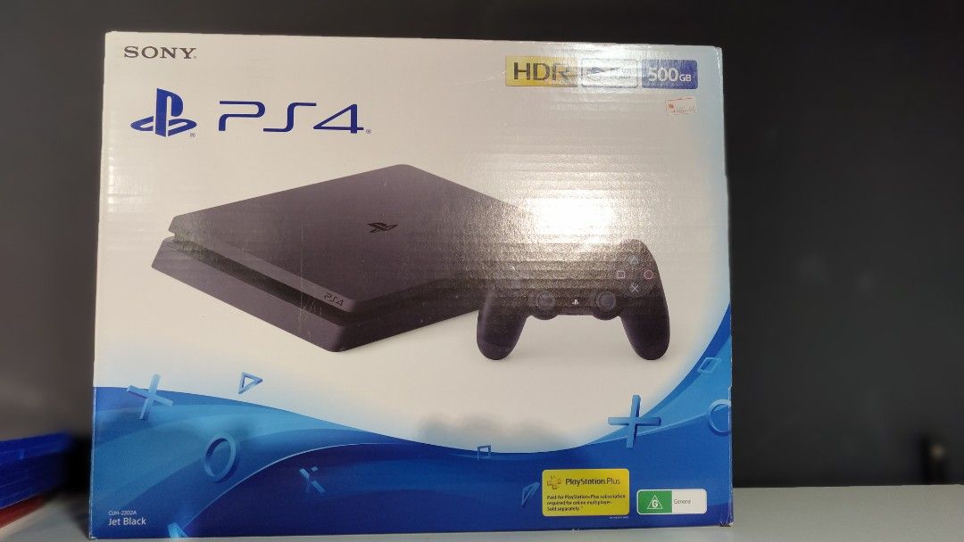 Used PS4 slim 500gb fullset complete, Video Gaming, Video Game Consoles ...