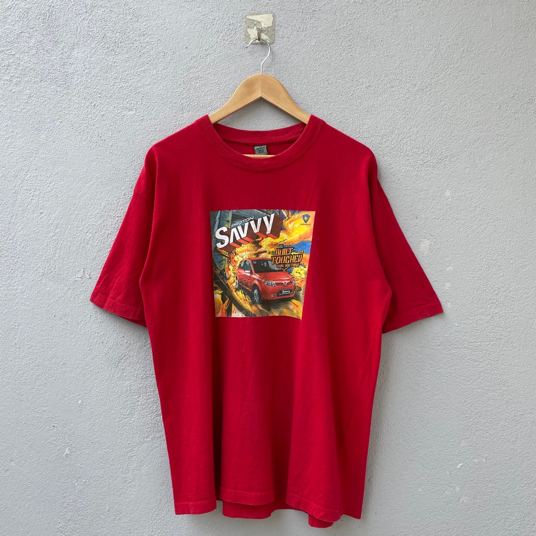 Vintage Proton Savvy Promo T-Shirt, Men's Fashion, Tops & Sets, Tshirts ...
