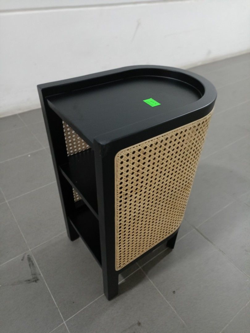VOLONIA Rattan Bedside Table (one piece only), Furniture & Home Living ...