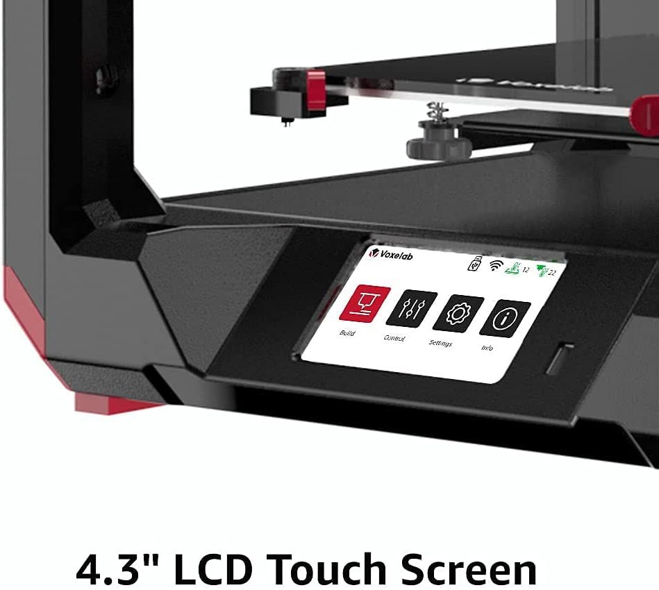 Voxelab Aries FDM 3D Printer, Industrial Grade Open Structure, High Precision Dual Z-axis Rail ...