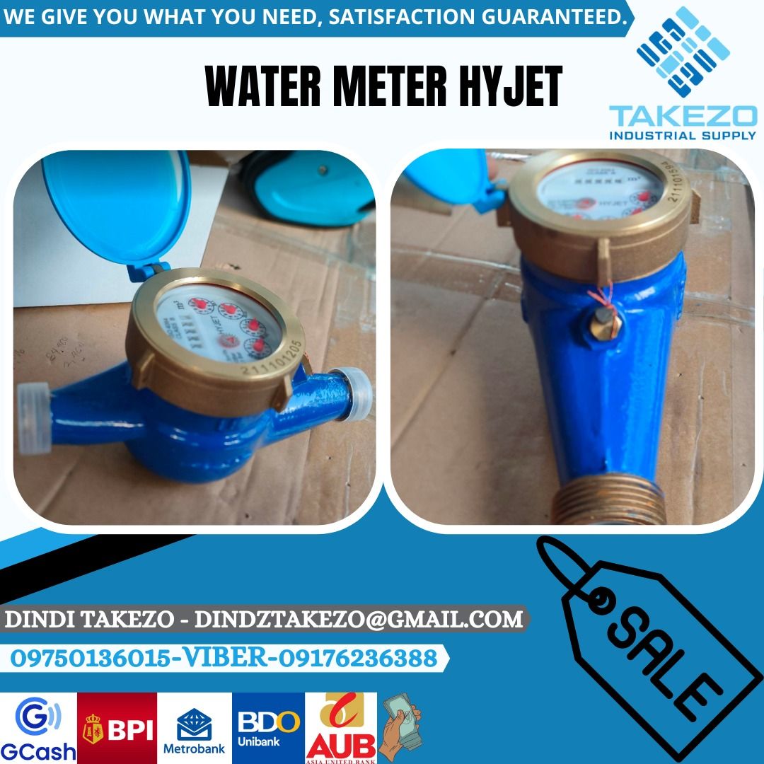 Water Meter, Commercial & Industrial, Industrial Equipment on Carousell