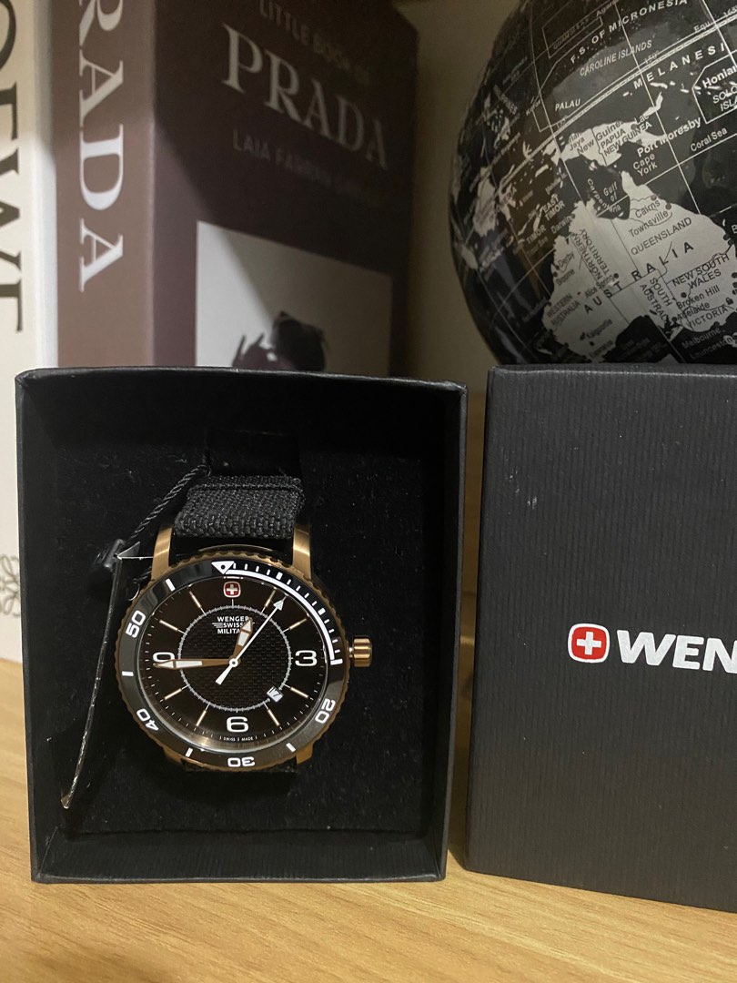 Wenger Bronze Watch on Carousell