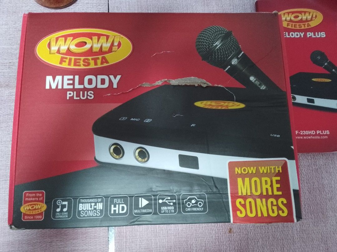 Wow Fiesta Melody Plus, TV & Home Appliances, TV & Entertainment, Entertainment Systems & Smart ...