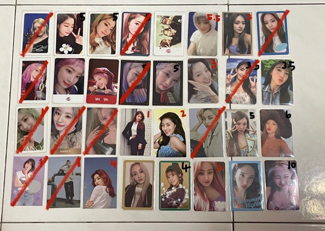 [WTS/WTT] twice photocard clearance im nayeon jeongyeon momo sana jihyo mina dahyun chae ...