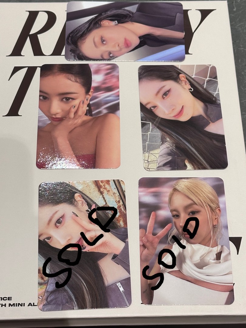 WTS/WTT twice ready to be album photocard POB Chaeyoung Dahyun Jihyo, Hobbies & Toys ...