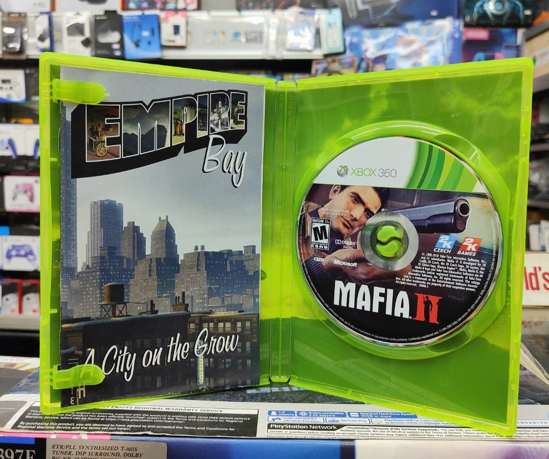 Xbox Series X Xbox One Xbox 360 MAFIA II, Video Gaming, Video Games ...