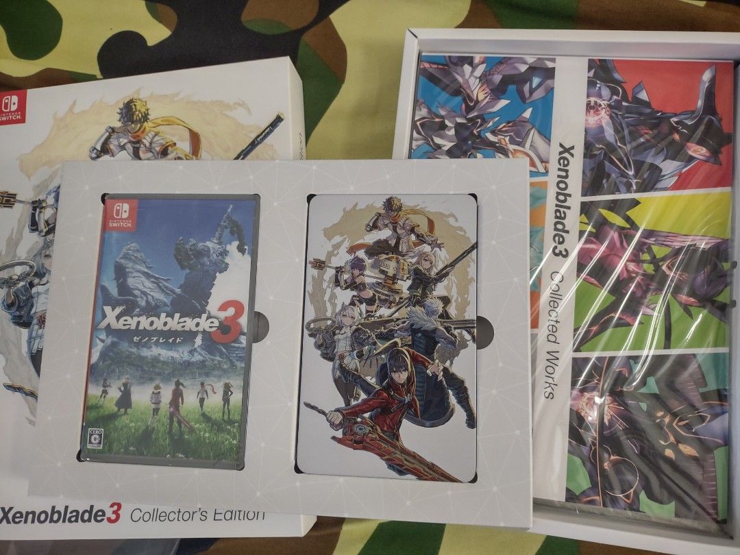 Xenoblade Chronicles 3 Collector's edition (JP) - no game, Video Gaming ...
