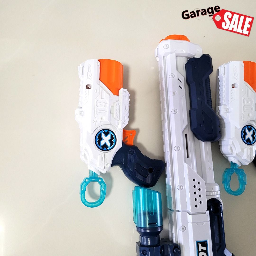 Xshot Rifle Hand-gun Target can and Bullets - Price for all, Hobbies ...