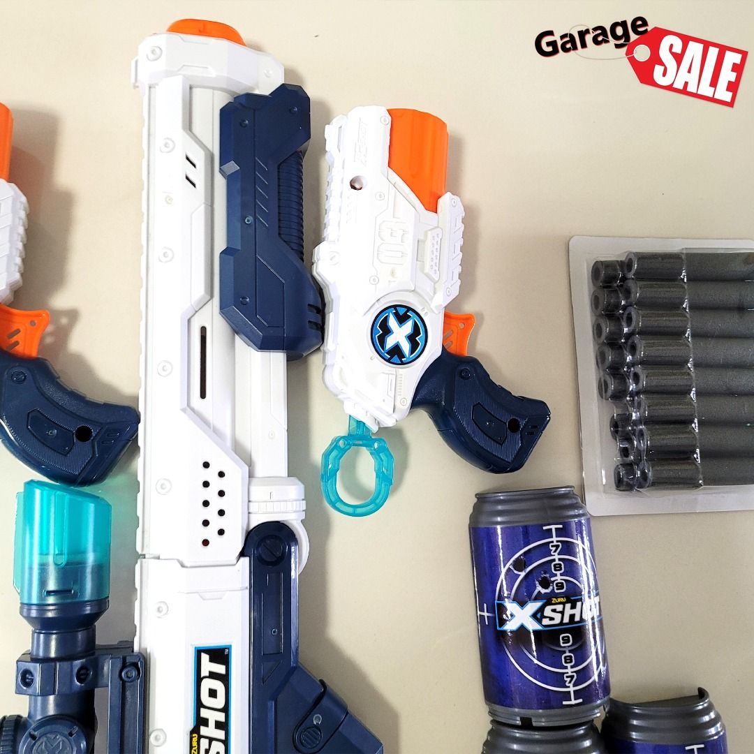 Xshot Rifle Hand-gun Target can and Bullets - Price for all, Hobbies ...