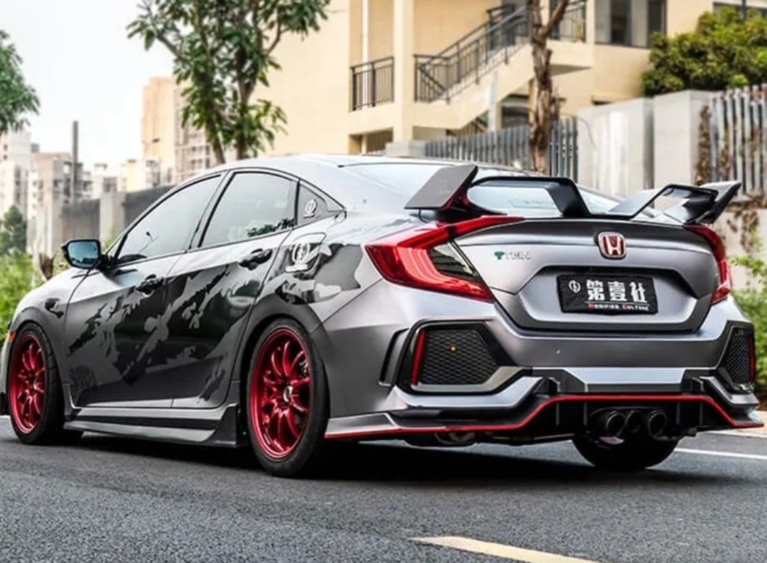 10th Generation Civic Seagull Shape Wings, Car Accessories, Accessories ...