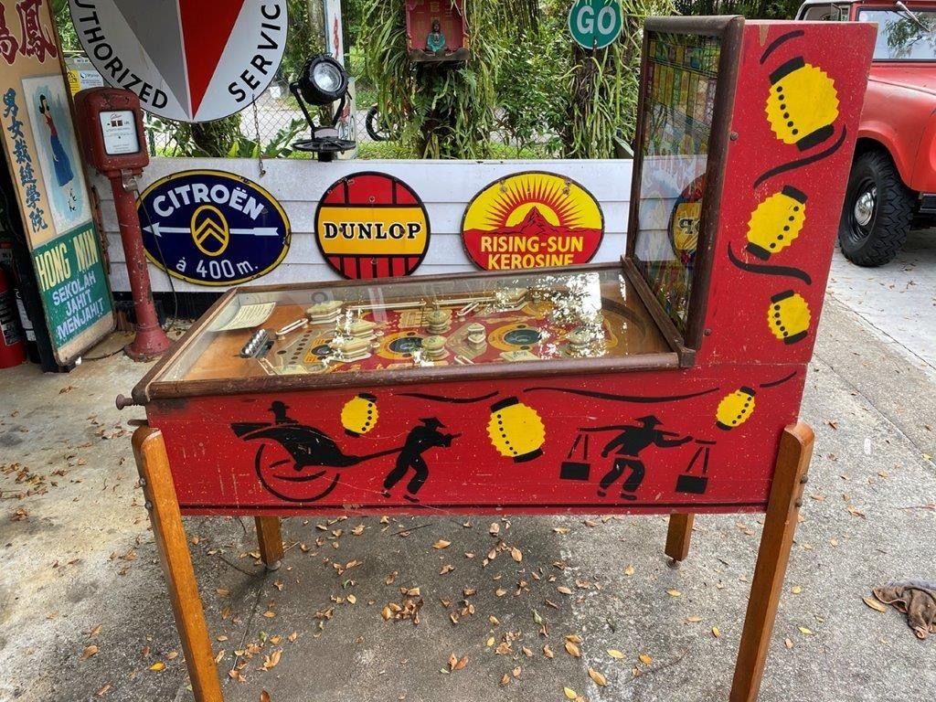 1947 Singapore Pinball Machine - Rare, Hobbies & Toys, Memorabilia ...