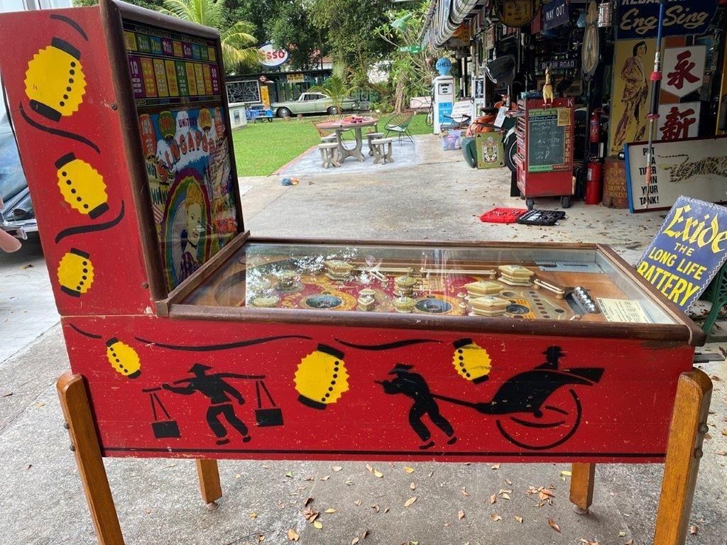 1947 Singapore Pinball Machine - Rare, Hobbies & Toys, Memorabilia ...
