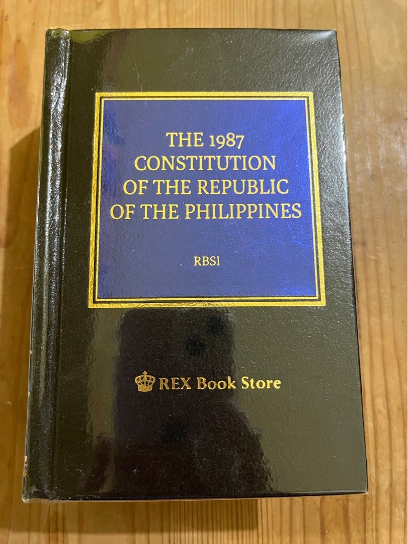 1987 Constitution (Codal - Rex), Hobbies & Toys, Books & Magazines ...