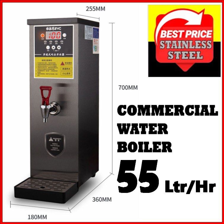 55L/h Water Boiler Commercial Automatic Electric Heating Water Barrel ...