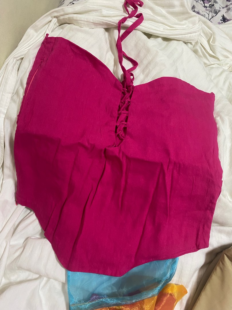 5 way Linen Top on Carousell