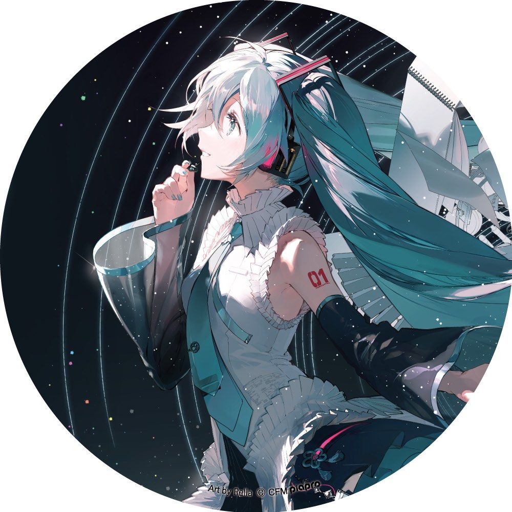 代購 初音未來 ミク Rella 16周年 鏡面 掛畫 杯墊 , 興趣及遊戲, 收藏品及紀念品, 郵票及印刷品 - Carousell