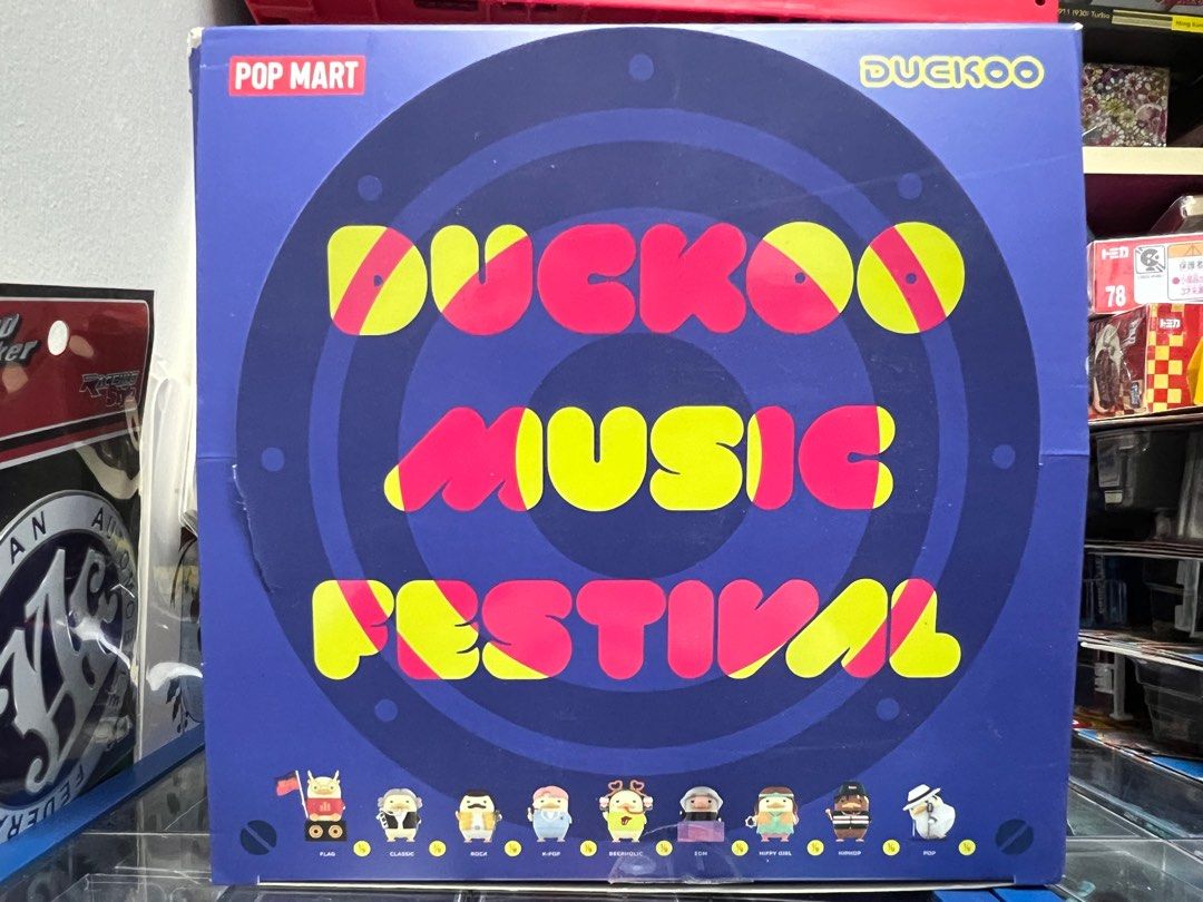 全新 Popmart Duckoo Music Festival 音樂節, 興趣及遊戲, 玩具 & 遊戲類 - Carousell