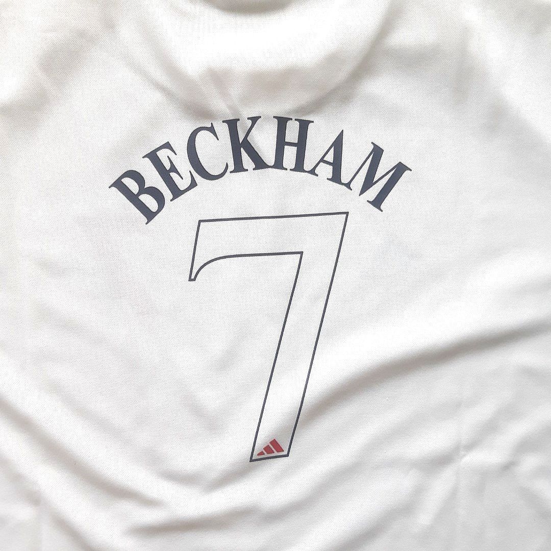 Adidas David Beckham Autograph No 7 Football Shirt, Men's Fashion ...