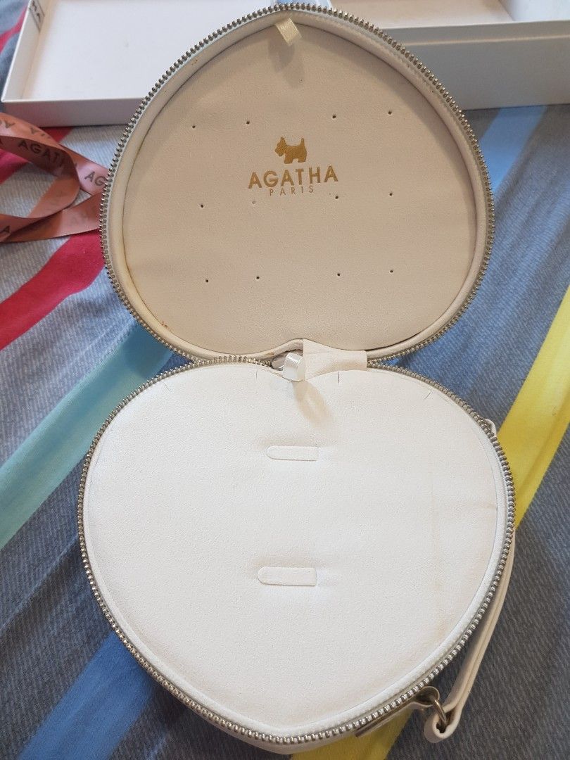 Agatha limited edition heart shape Jewellery box, Women's Fashion ...
