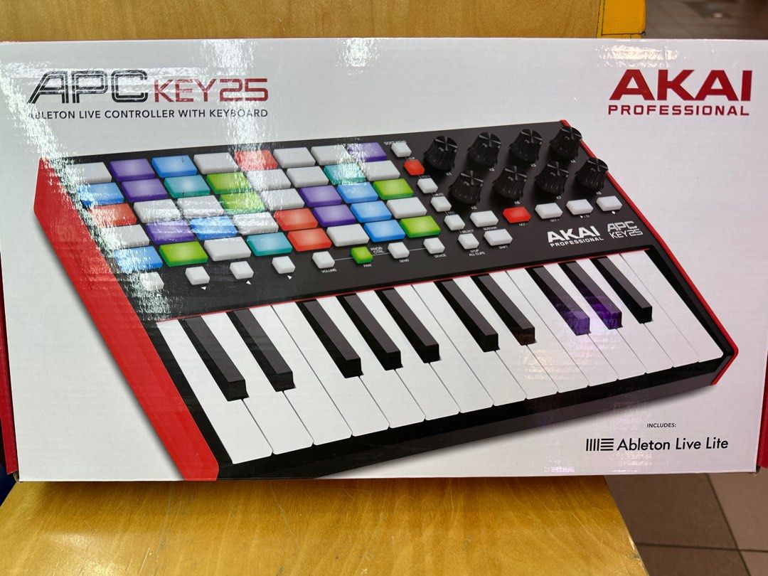 Akai APC Key 25 MK2 Ableton Live Controller with Keyboard, Audio, Other ...