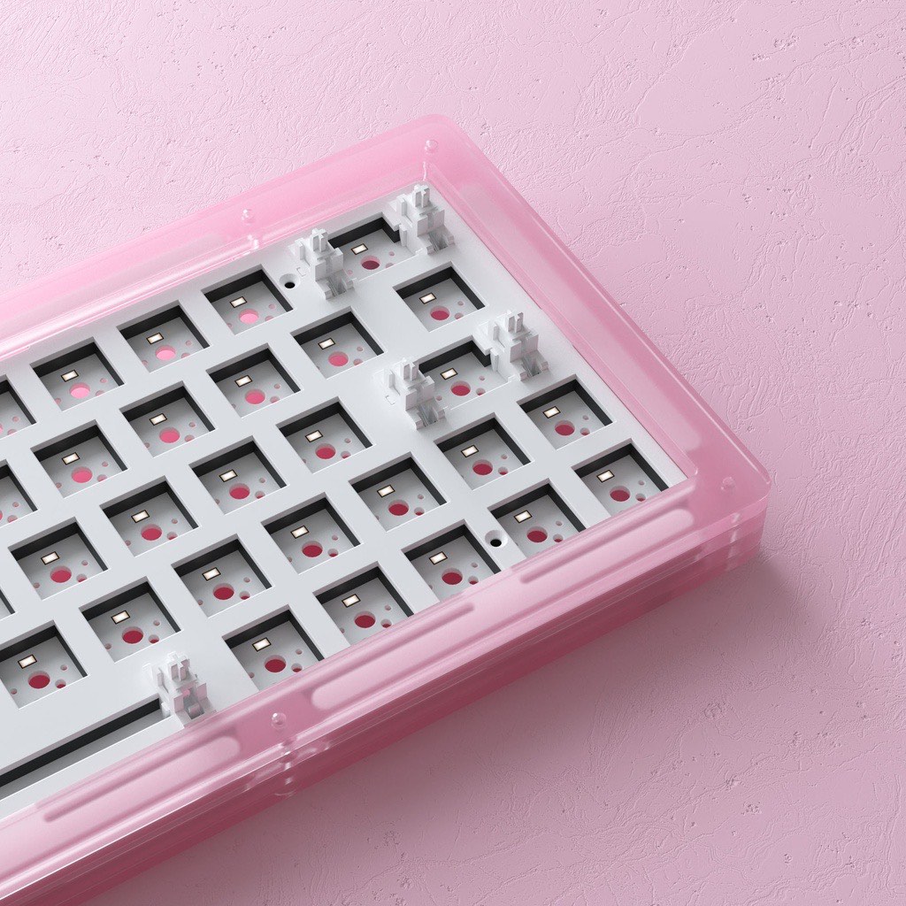 akko acr64 acrylic barebone keyboard case, Computers & Tech, Parts ...