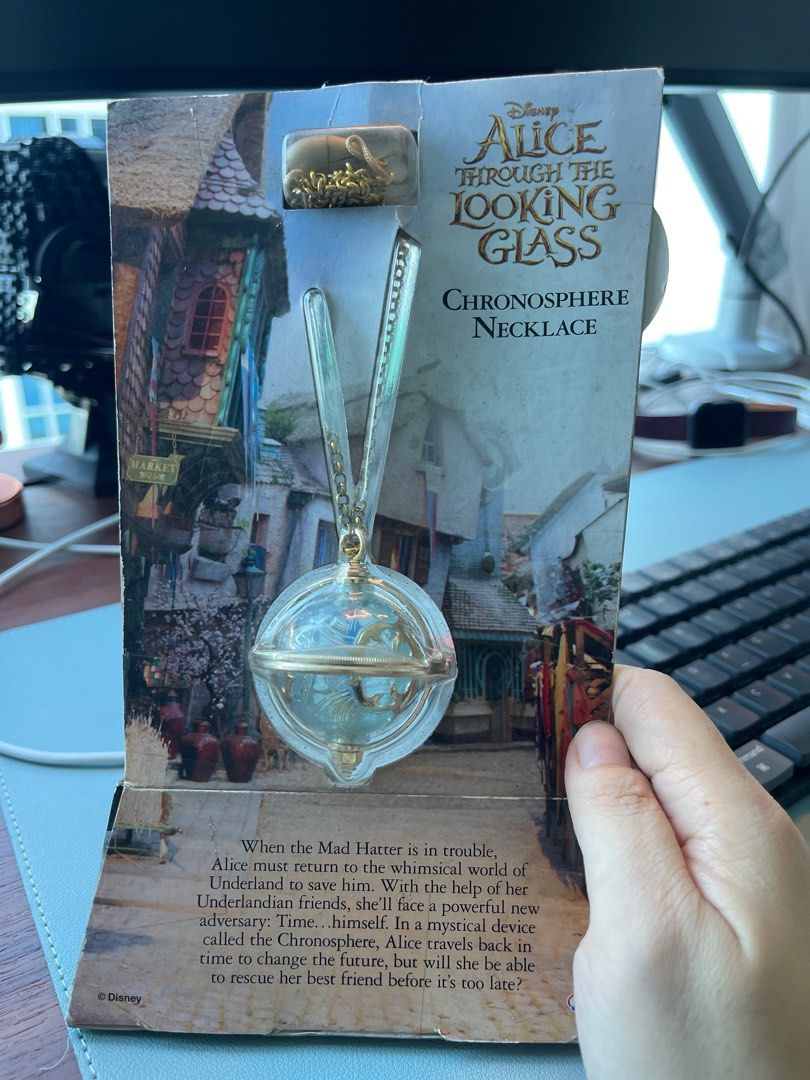 Alice chronosphere necklace, Hobbies & Toys, Toys & Games on Carousell