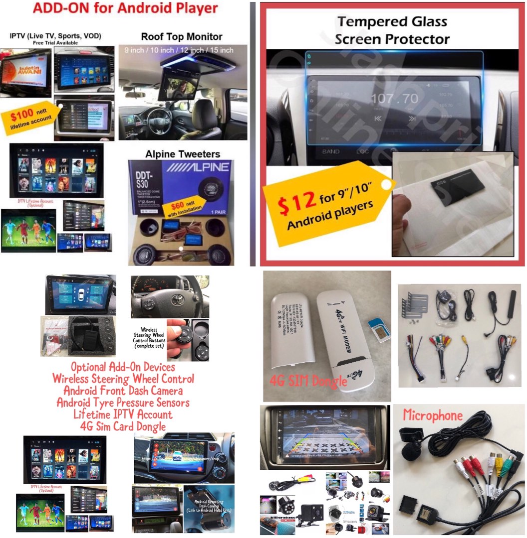 Android Radio Player - Parts and Accessories (INSTALLATION Available ...