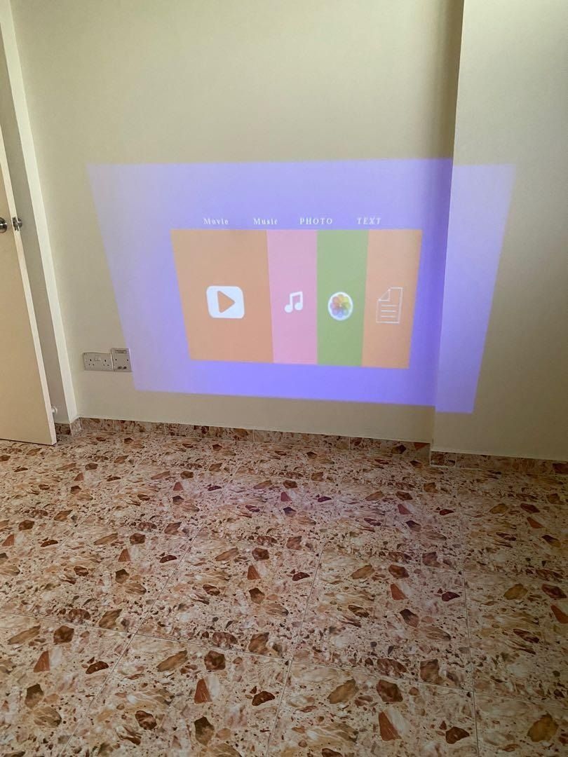 Apeman LC350 LCD projector, TV & Home Appliances, TV & Entertainment ...