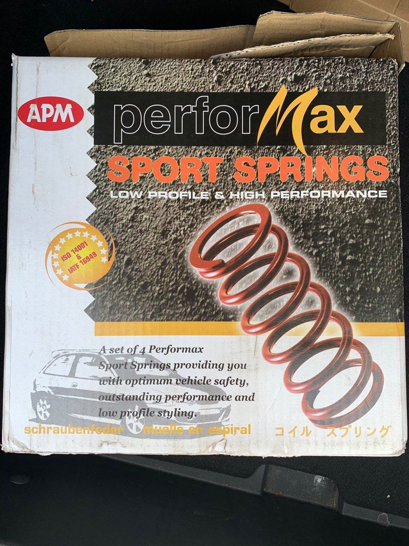 APM Performax Lowered Sport Spring Low Profile High Performance For ...