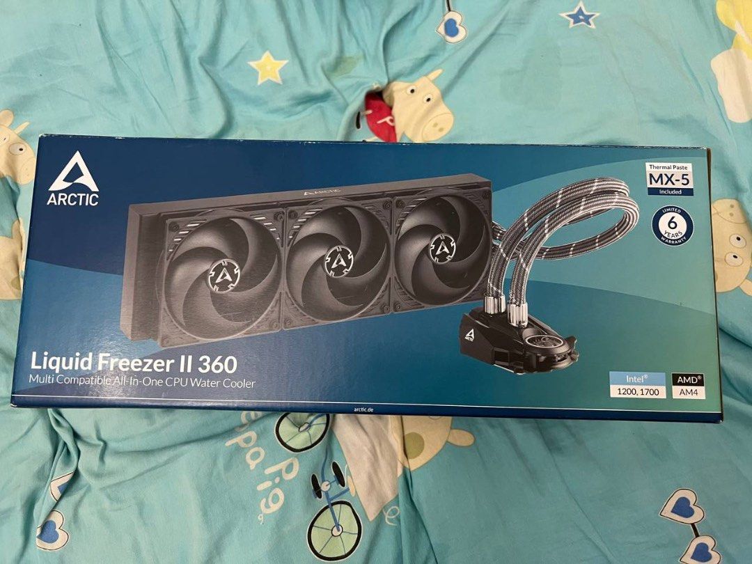 Arctic Liquid Freezer II 360 Multi Compatible All-In-One CPU Water ...