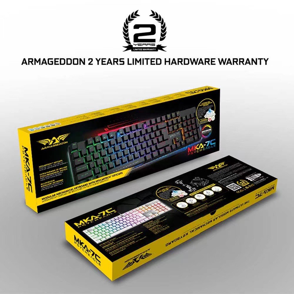 Armageddon MKA-7C Mechanical Keyboard, Computers & Tech, Parts ...