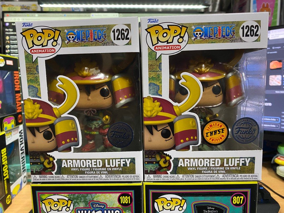 Armored Luffy Chase & Common Funko Pop Bundle - One Piece, Hobbies ...