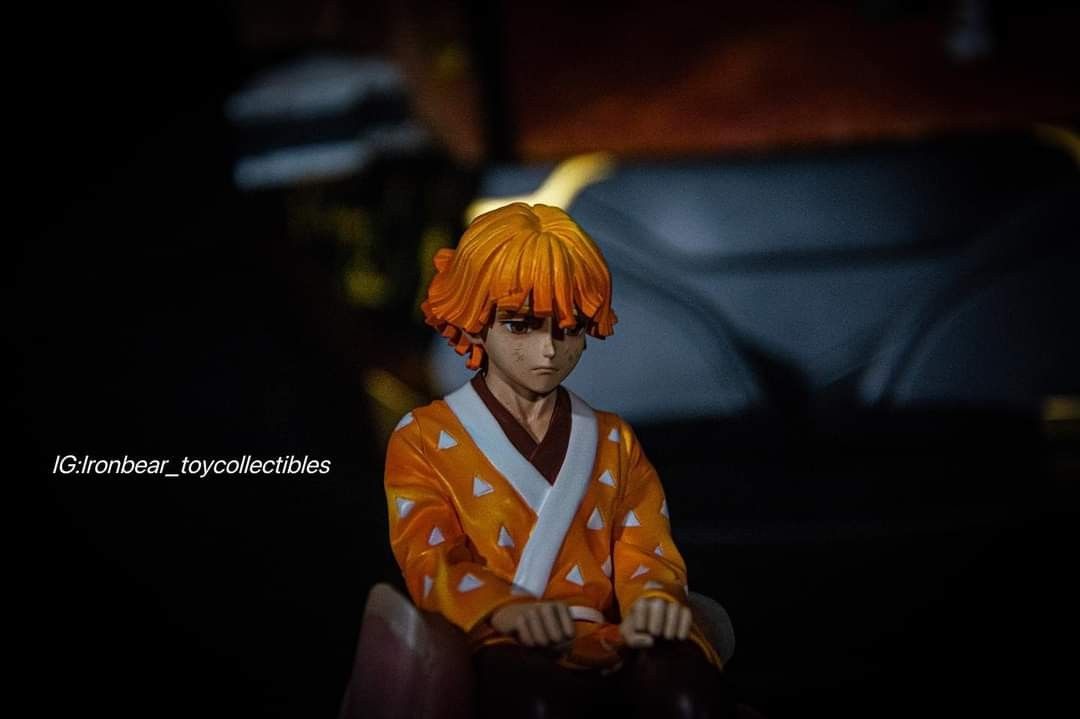 [IN-STOCK] Zenitsu Agatsuma 7th Form Flaming Thunder God Demon Slayer ...