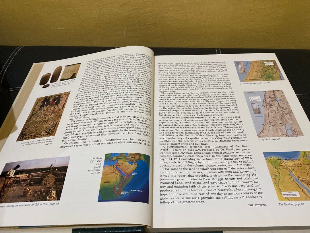 Atlas of the Bible, Hobbies & Toys, Books & Magazines, Religion Books ...